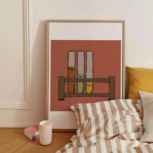 Science Class Gallery Wall Set of 6 Chemistry Lab Decor High School ...