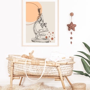 Science Wall Prints, Boho Watercolor Prints, Boho Classroom Wall Art ...