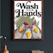Wash Your Hands Sign Bathroom Signs Preschool Prints - Etsy