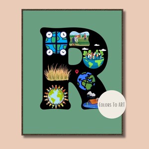 Geography Poster World Geography Learning Poster Classroom Printable ...