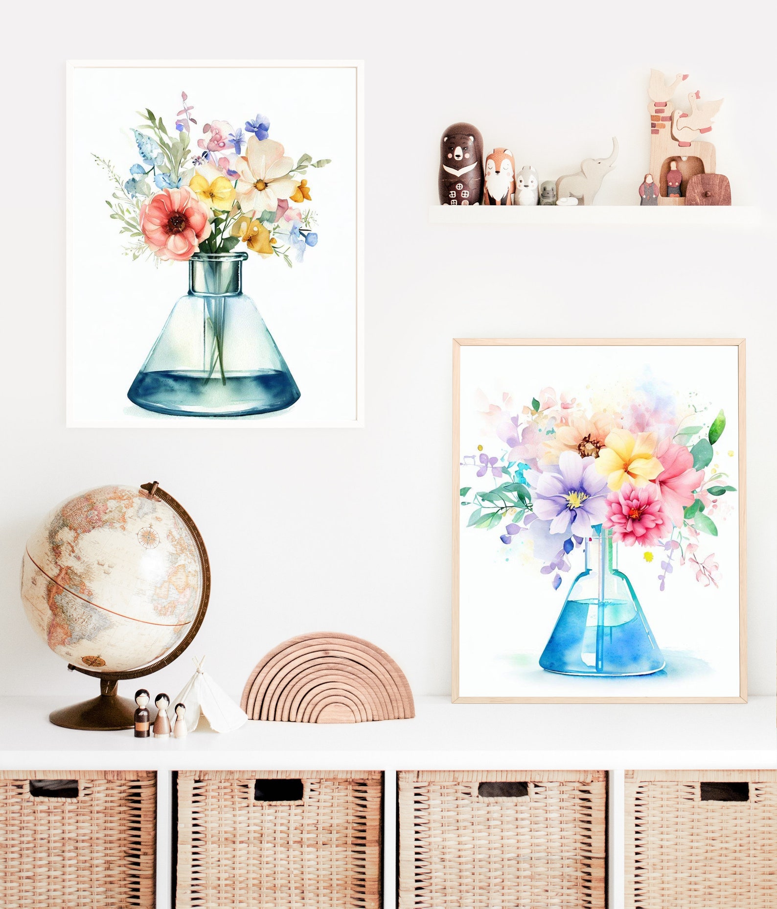 Science Wall Prints Women in Science Poster Watercolor - Etsy