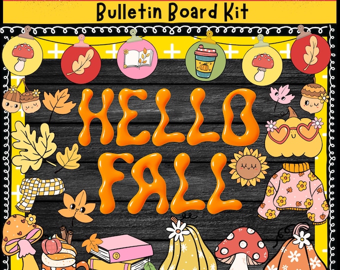 Teachers School Classroom Door Decoration/we Are Nuts About Fall ...