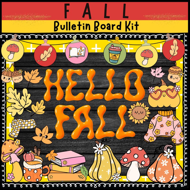 Fall Bulletin Board - Etsy