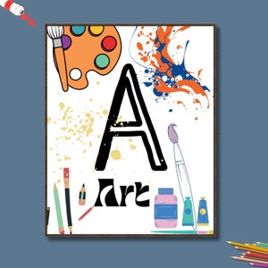 STREAM Educational Wall Decor Science Technology Research Engineering ...