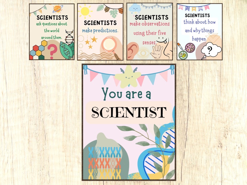 Science Class Gallery Wall Classroom Decor High School - Etsy