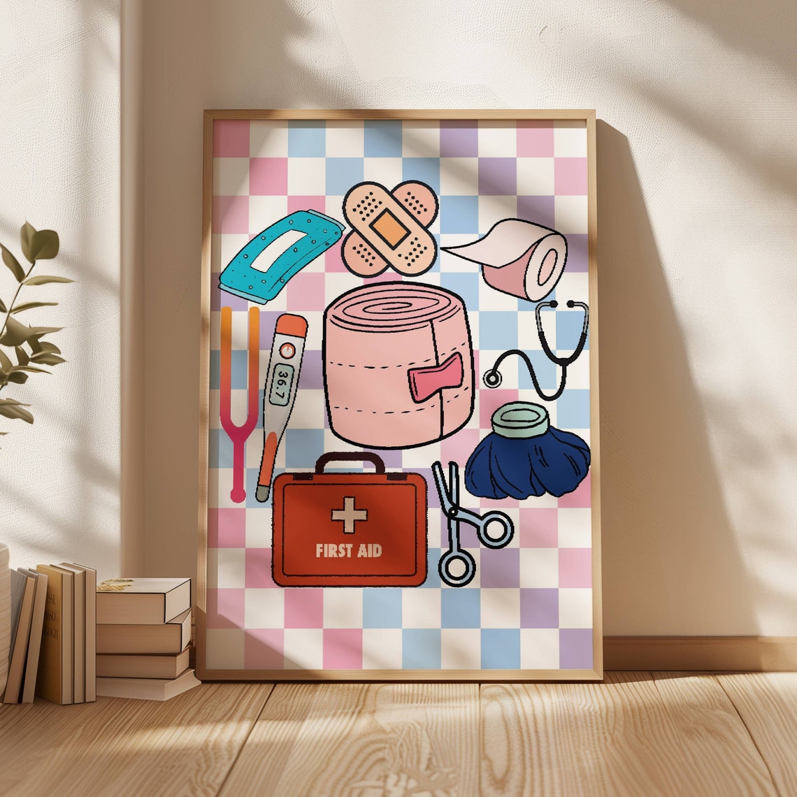 Athletic Trainer Wall Art Gift Idea for Athletic Trainer Athletic ...