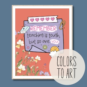 Teacher Daily Reminders Printable Set Classroom Decor Bulletin Board ...