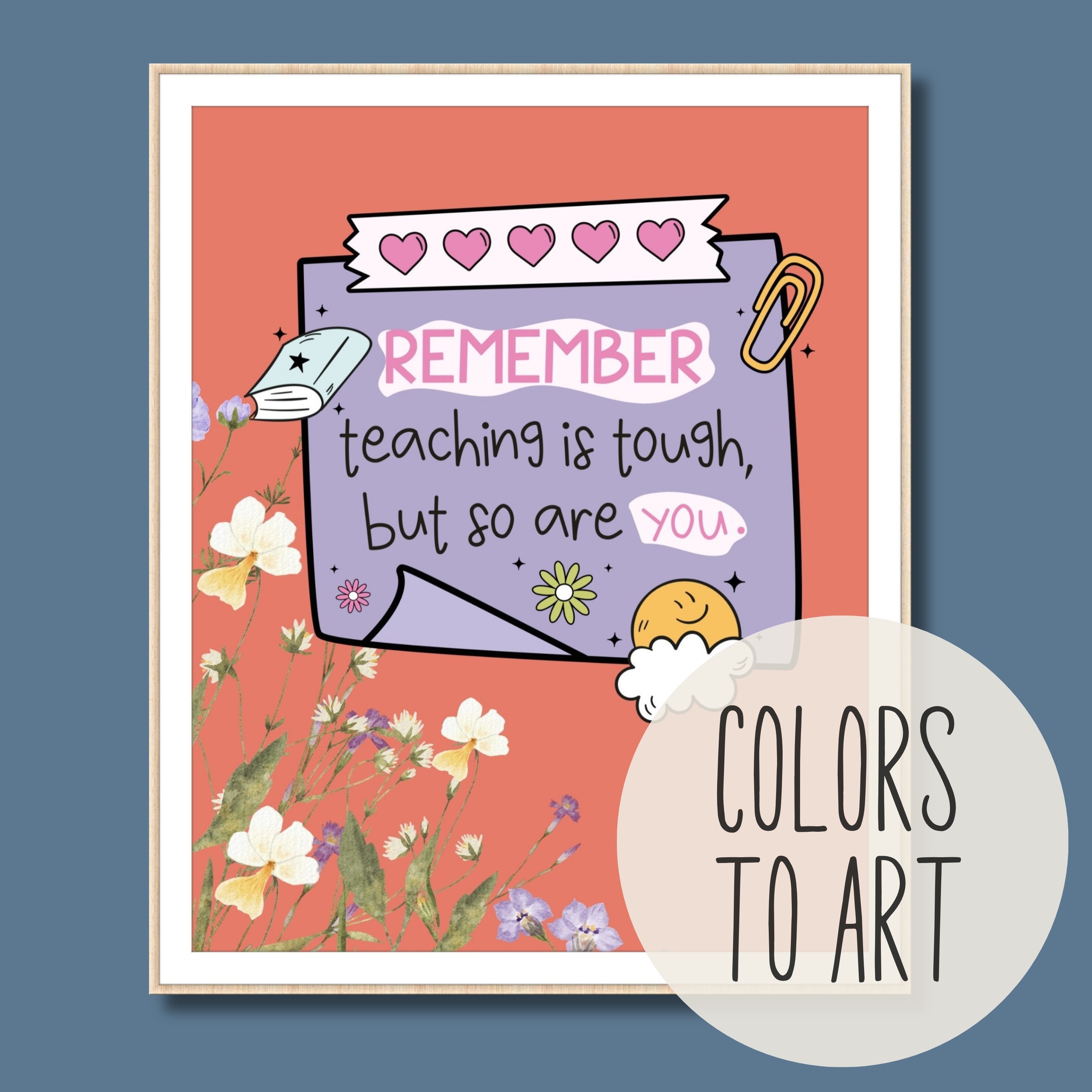 Teacher Daily Reminders Printable Set Classroom Decor Bulletin Board ...