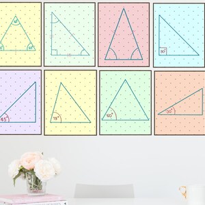 Math Class Gallery Wall Classroom Decor, High School Middle School ...