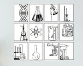 12 Science CLASSROOM POSTER Science Class Gallery Wall - Etsy