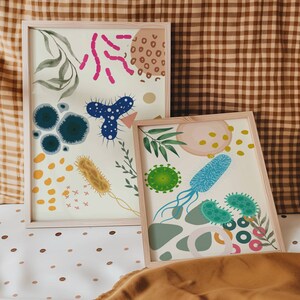 Microbiology Posters Science Posters Classroom Decor Microbiologist ...