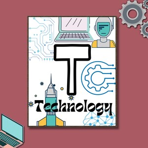 STREAM Educational Wall Decor Science Technology Research Engineering ...