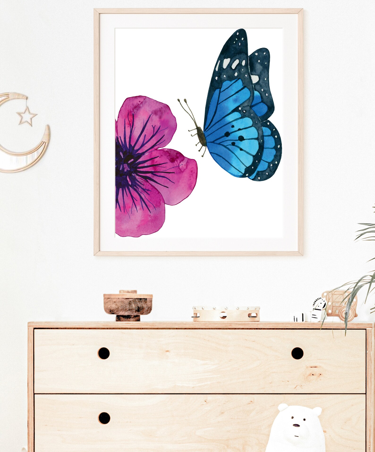 Bugs Print Bundle Watercolor Insect Prints Set of 12 Botanical Guide ...