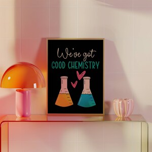 Chemistry Inspired Posters Chemistry Classroom Decor Chemistry Puns ...