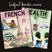 School Subjects Binder Cover Printable, French Binder Cover, Health ...