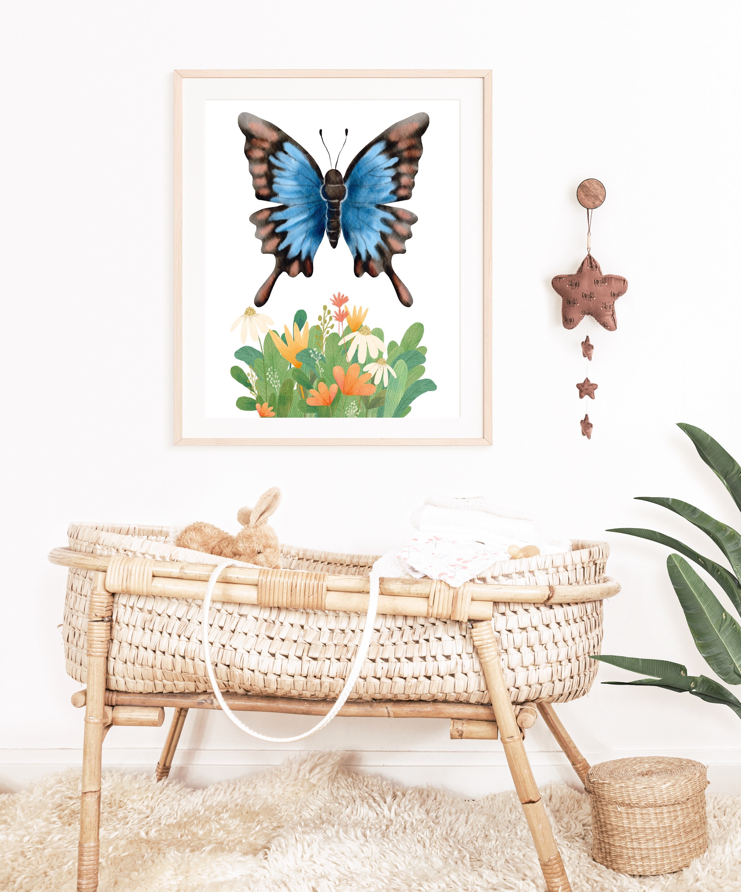Life Cycle of a Butterfly Digital Download Caterpillar Butterfly Poster ...