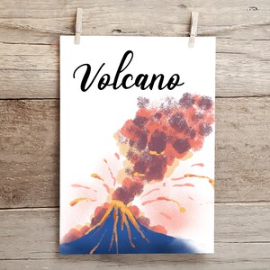 Environmental Science Wall Art Set for Classroom Decor Watercolor ...