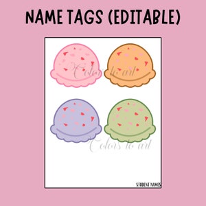 Sweet Summer Bulletin Board, Ice Cream Bulletin Board, Digital Download ...