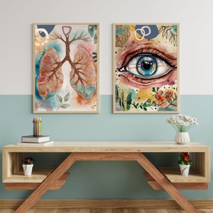 Human Anatomy Artworks, Biology Wall Art, Science Posters, Classroom ...