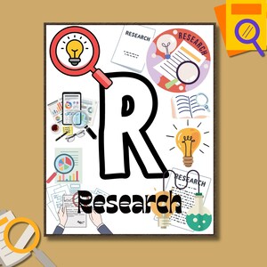 STREAM Educational Wall Decor Science Technology Research Engineering ...