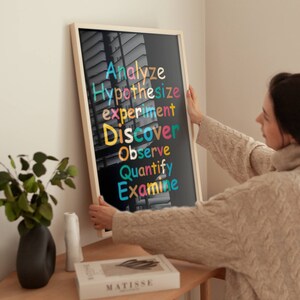 Science Classroom Poster Set of 3 Science Lab Decor Science Theme ...