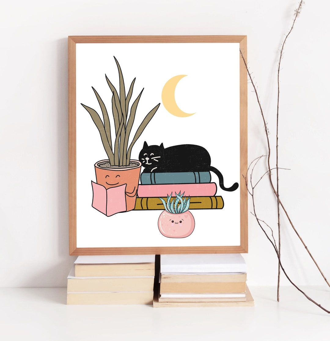 Boho Classroom Decor, Reading Corner Wall Art, Reading Month Decor ...