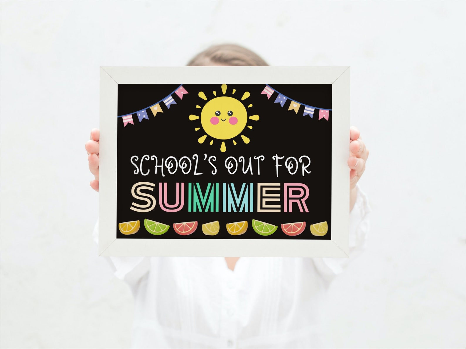 School's Out for Summer Printable, Last Day of School, Summer Sign, End ...