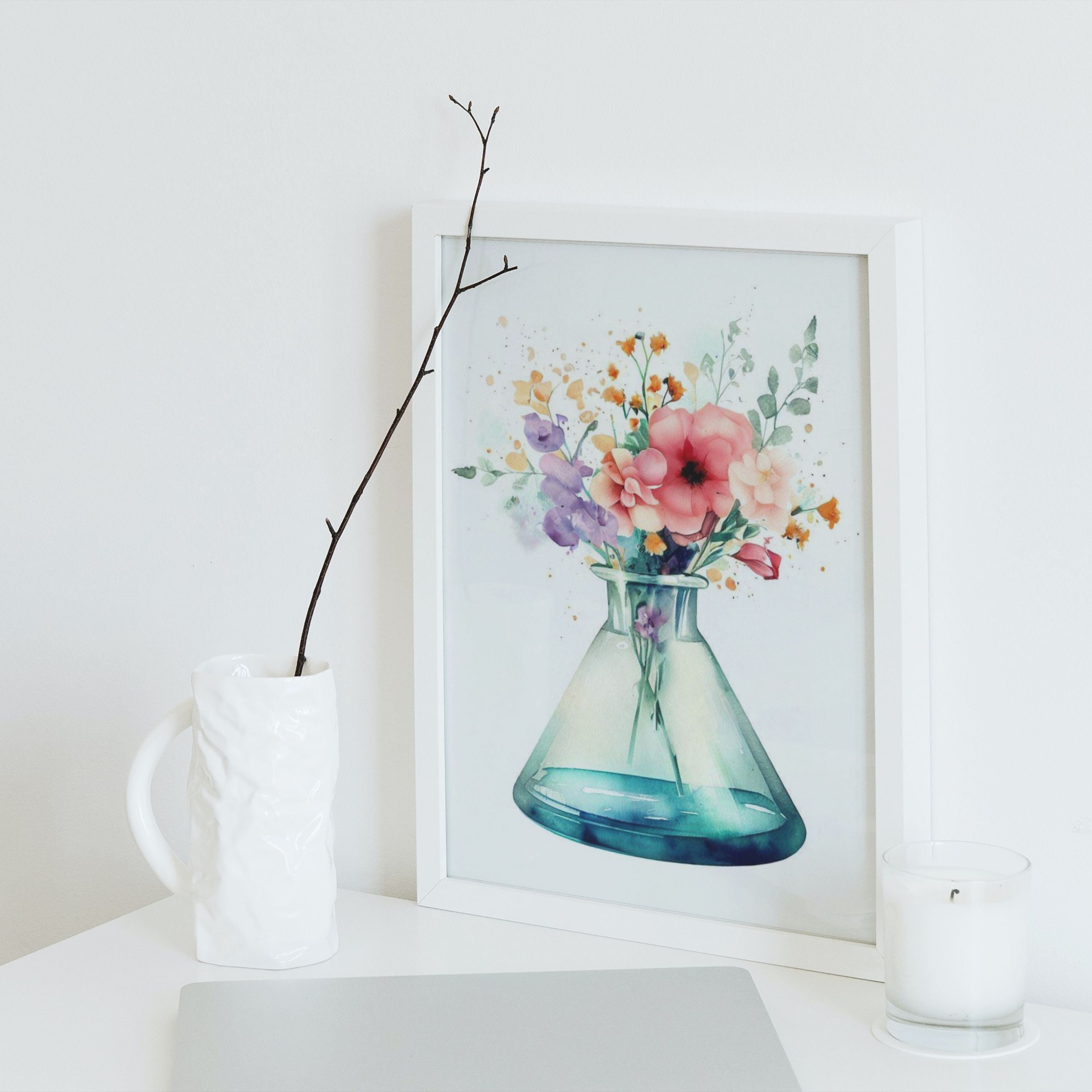 Science Wall Prints Women in Science Poster Watercolor - Etsy