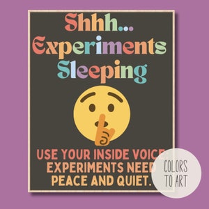 Science Lab Safety Rules Funny Science Posters Science Gallery Wall Set ...