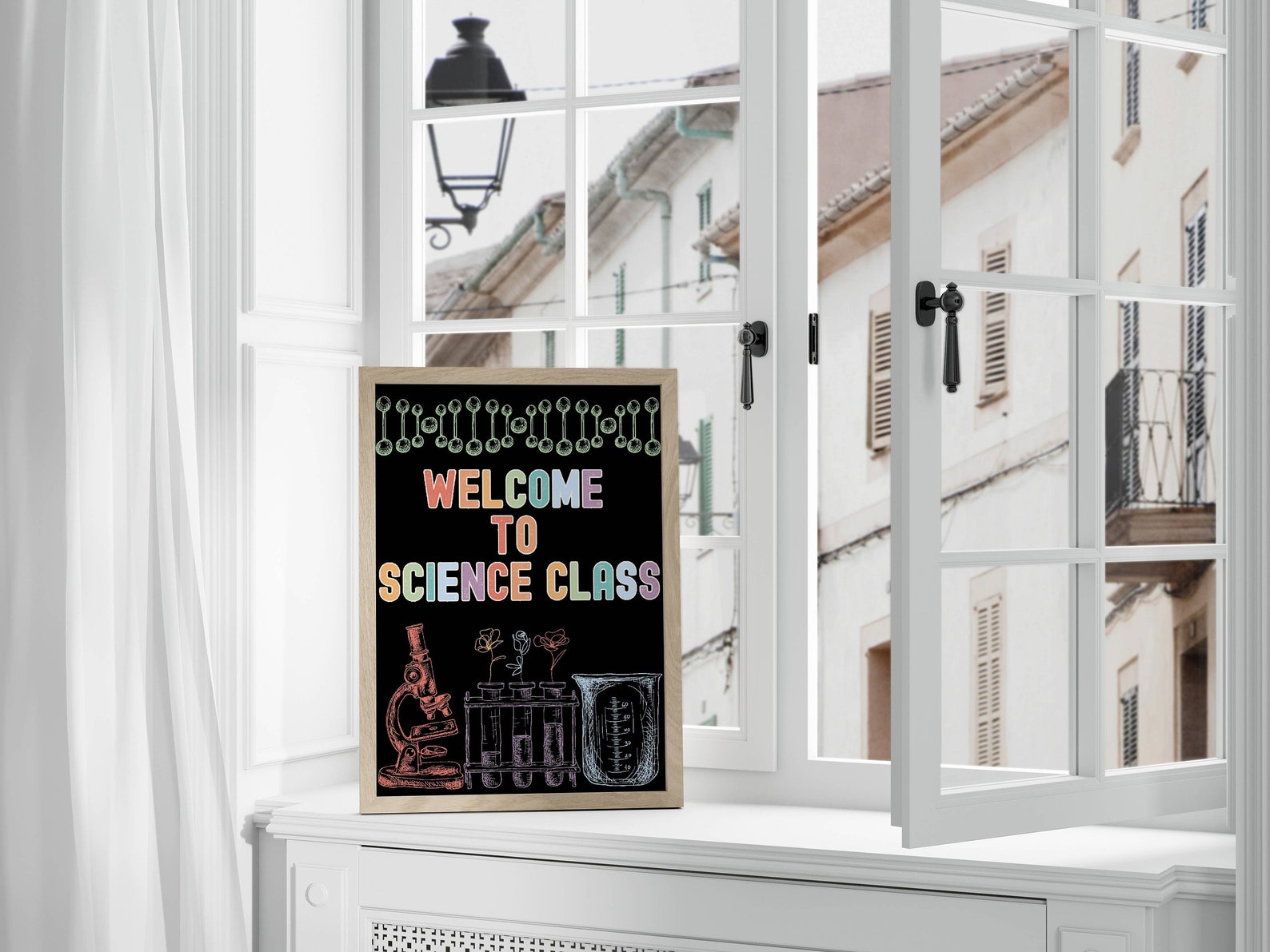 Science Classroom Poster Welcome to Science Class Back to School ...