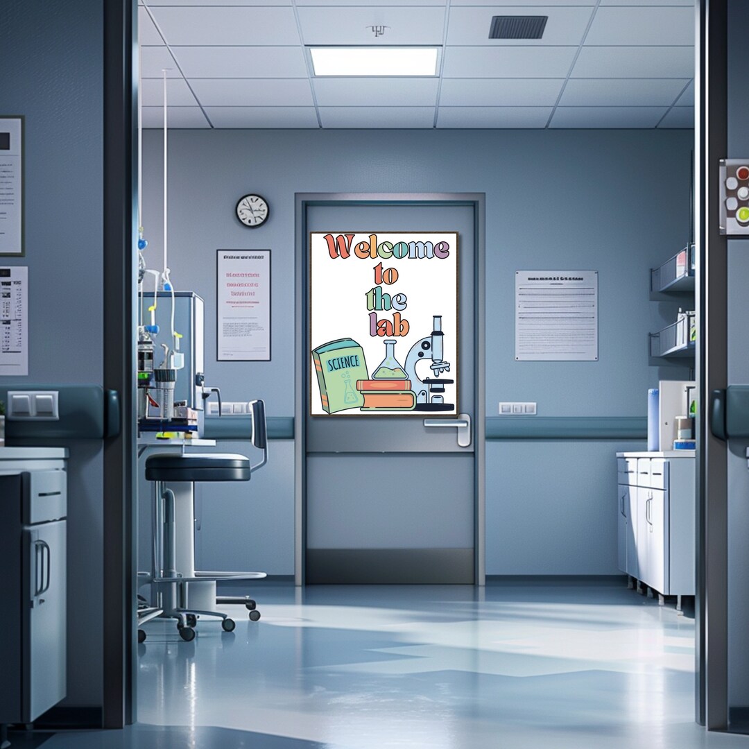 Welcome to Science Lab Sign Science Lab Decor Science Lab Poster ...