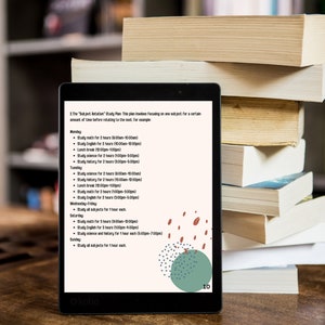 Exam Success Guide, Study Prep Ebook (30 Pages) - Etsy