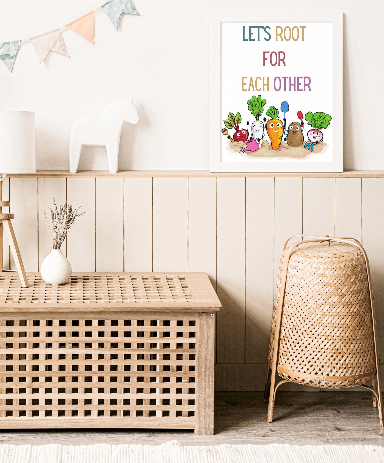 Let's Root for Each Other Classroom Decor Digital Print - Etsy