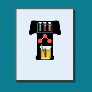 Chemistry Class Gallery Wall, Classroom Decor, High School Middle ...