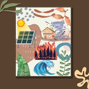 Earth Science Poster Set Earth Science Classroom Decor Geography Wall ...