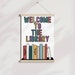 Welcome Library School Sign Printable School Library Poster Classroom ...