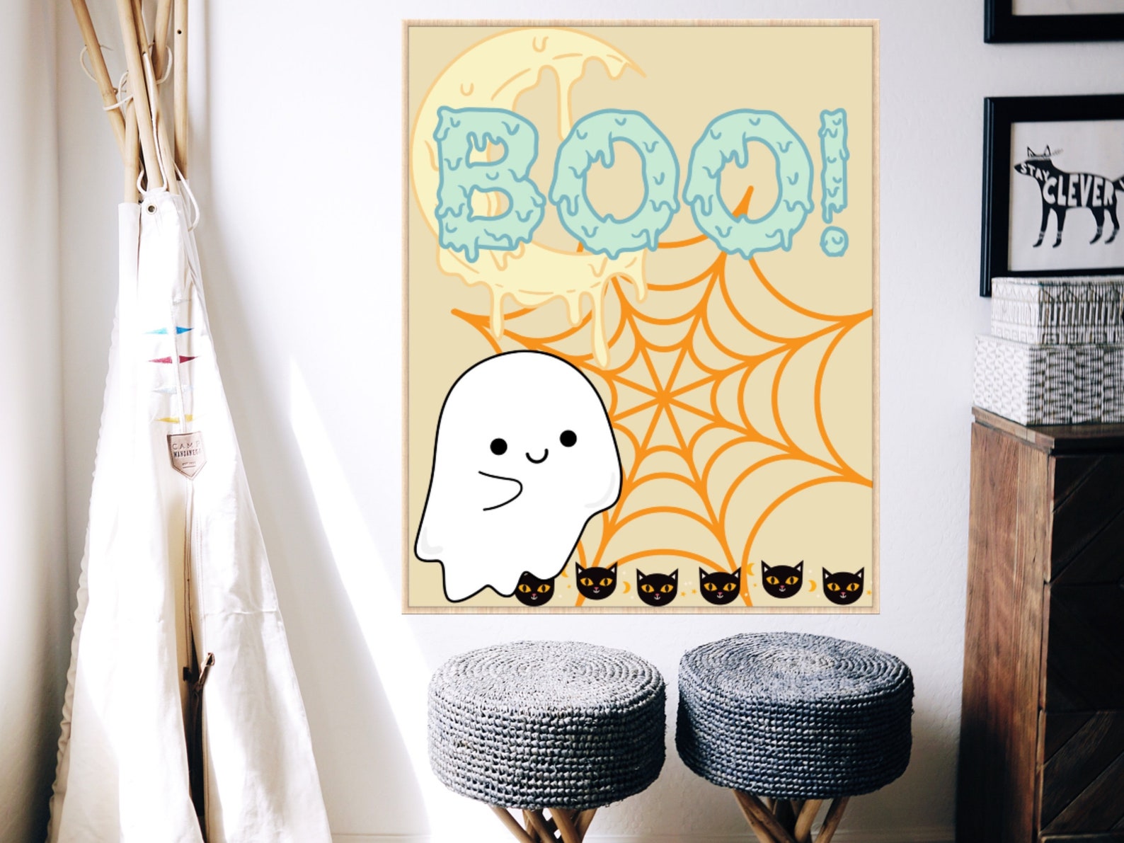 Halloween Bulletin Board Decor Easy Holiday Classroom - Etsy