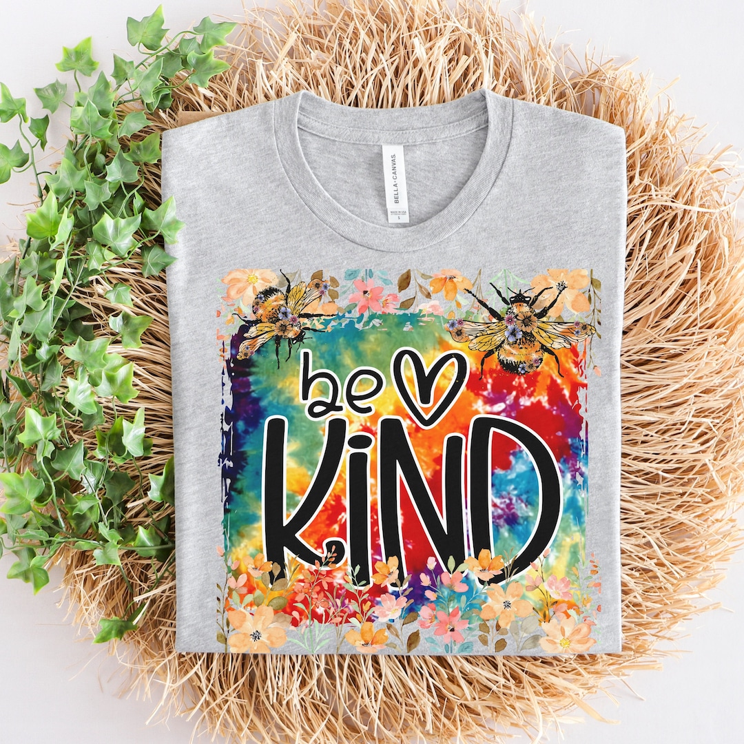 Be Kind Shirt Png, Kindness Shirt Png, World Kindness Day Png, Retro Be ...