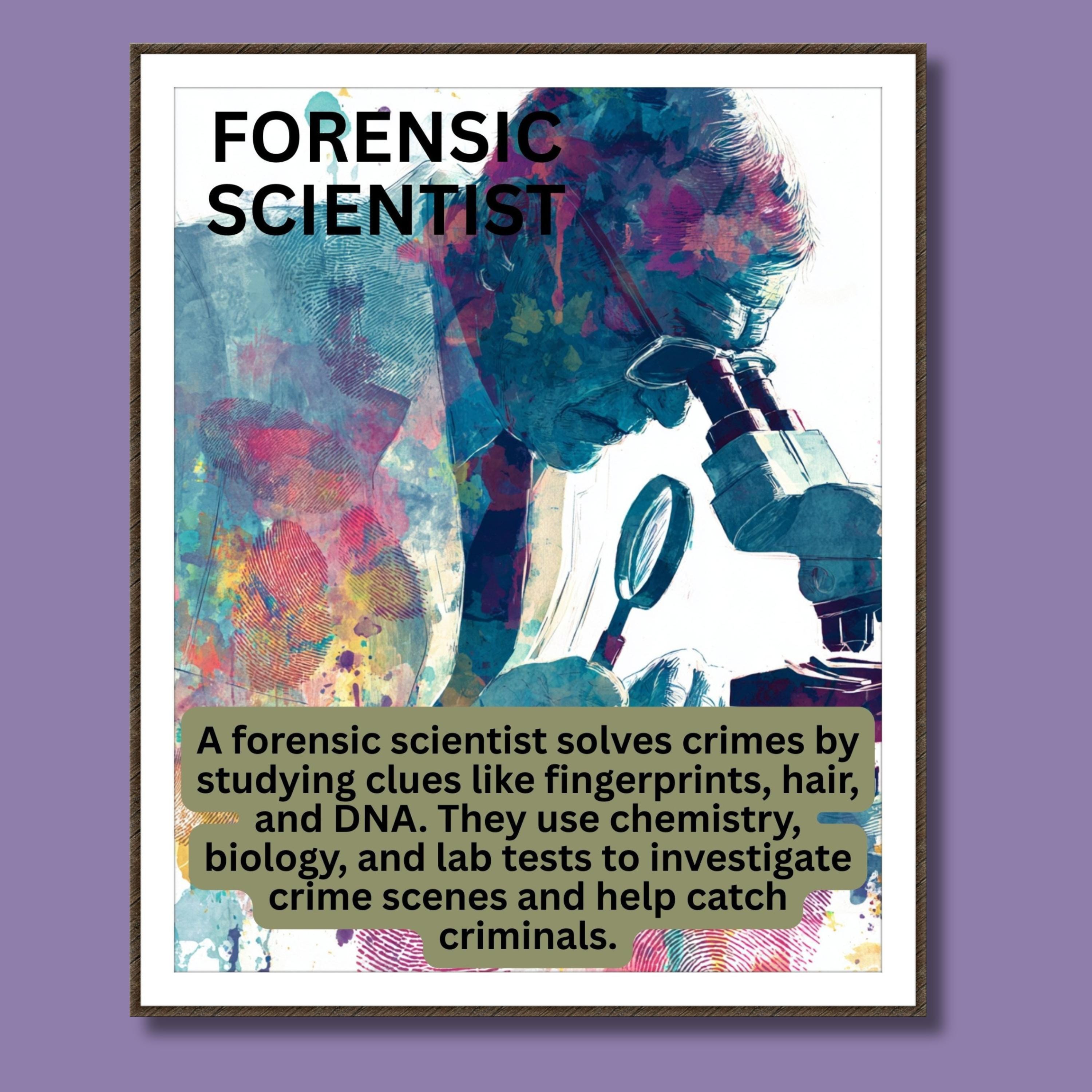 SCIENCE Career Posters, 12 Science Class Gallery Wall, Classroom Decor ...