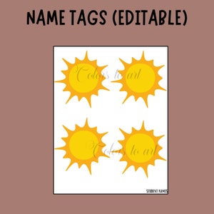 Summer Bulletin Board Kit Retro Beach Themed Printable Door Display ...