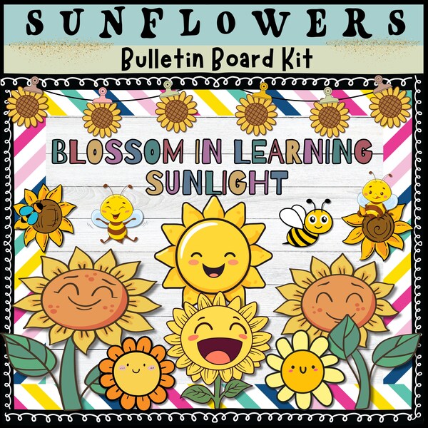 Sunflower Bulletin Board - Etsy