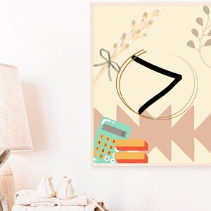 9 Math Class Gallery Wall, Classroom Decor, High School Middle School ...