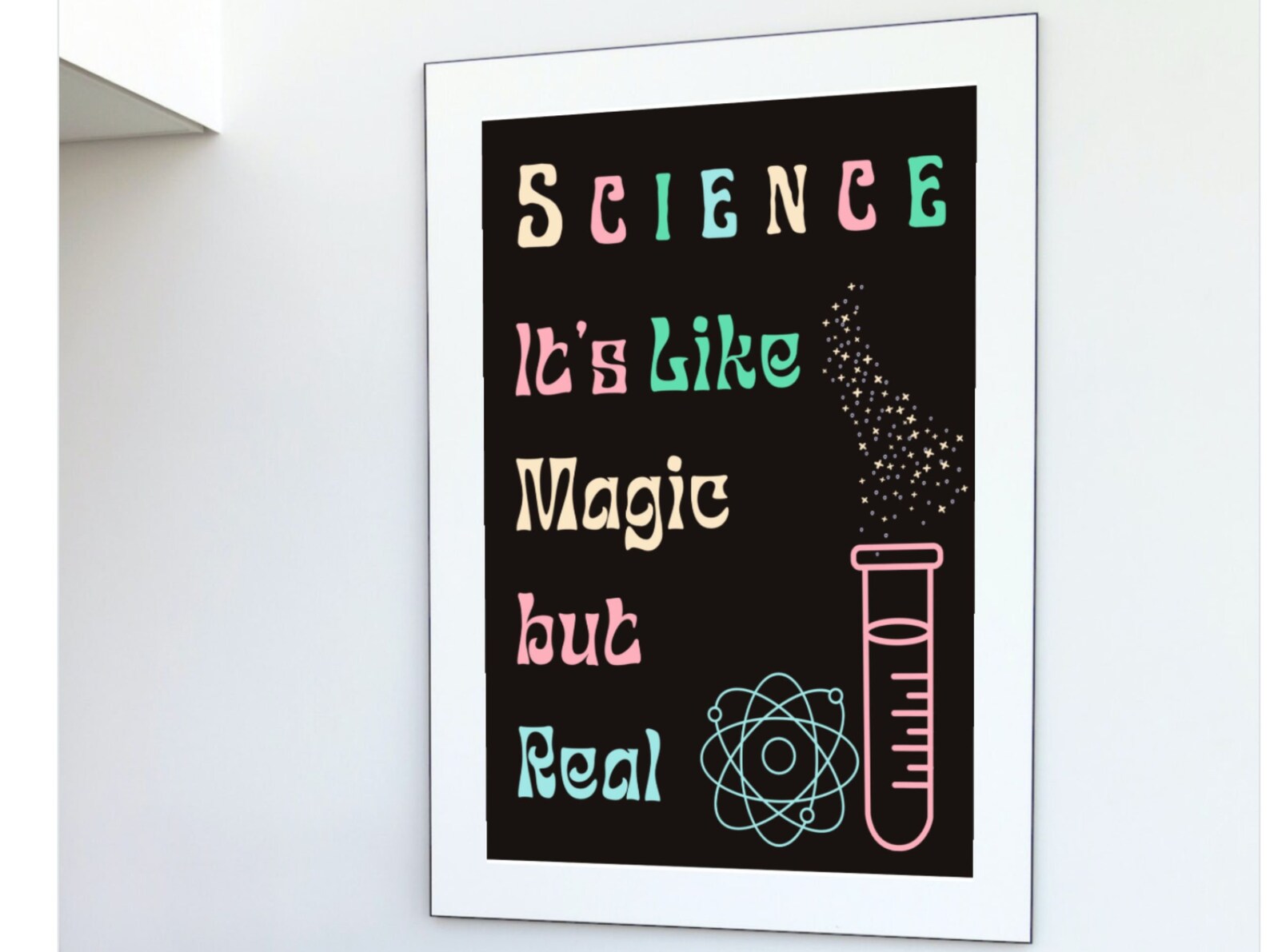 Science Classroom Decor Science It's Like Magic but Real - Etsy