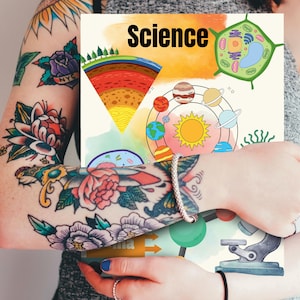 Science Subject Binder Cover Printable Back to School Teacher Binder ...