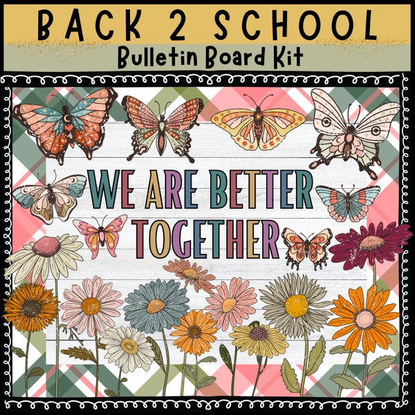 Together We Are Better Bulletin Board - Etsy