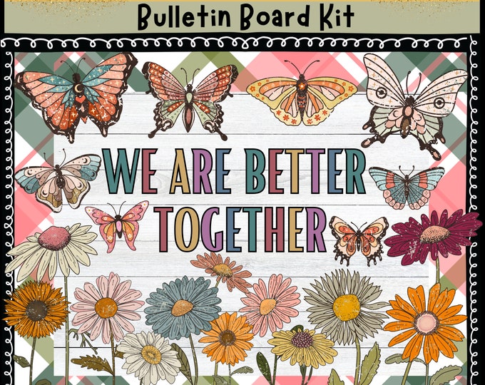 Fall Letter Ledge Bulletin Board Kit or Classroom Door Decor, Easy and ...