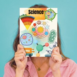 Science Subject Binder Cover Printable Back to School Teacher Binder ...