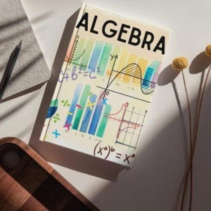 Algebra Subject Binder Cover Printable Back to School Teacher Binder ...