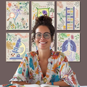 Biology Posters Science Classroom Decor Biology Lab Decor Science ...