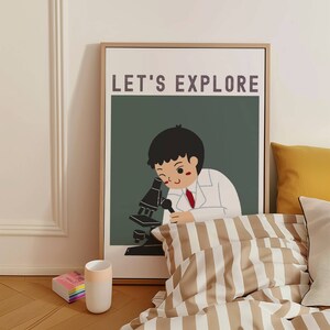 Science Classroom Decor Science Wall Art Kids Science Nursery Decor ...